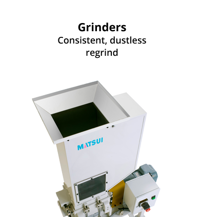 Resin Dryers, Grinders, Mold Temp, Loading, Blenders | Matsui Europe