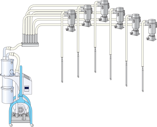 JL4 Vacuum Hopper Loading Specifications | Matsui Europe